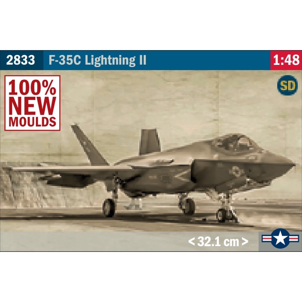 Italeri 2833 1/48 Lockheed-Martin F-35C Lightning II – Metro Hobbies