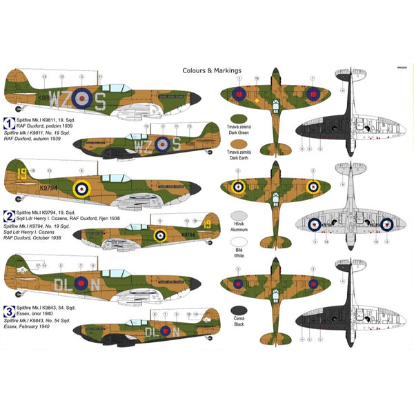 KP Models 0260 1/72 Supermarine Spitfire Mk.IA Watts Prop – Metro Hobbies