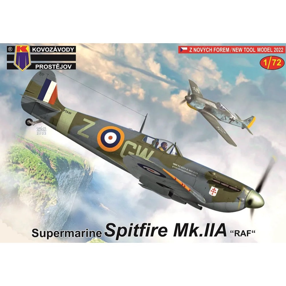 KP Models 0302 1/72 Supermarine Spitfire Mk.IIA RAF – Metro Hobbies