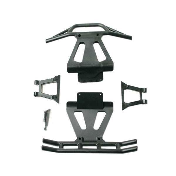Losi LOSB2401 Front/Rear Bumpers & Braces – Metro Hobbies