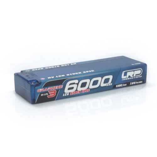 LRP 430281 HV LCG Stock Spec Graphene-3 6000mAh Hardcase Akku 7.6V LiPo ...