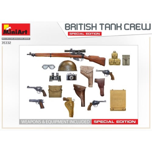 MiniArt 35332 1/35 British Tank Crew Special Edition – Metro Hobbies