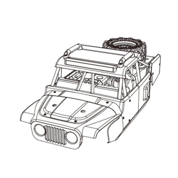 MJX 1430C Hyper Go 14209 Body Shell – Metro Hobbies