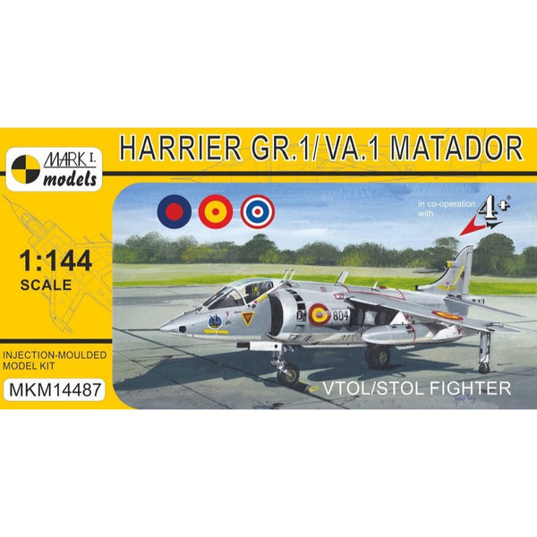 Mark One Models 14487 1/144 BAe Harrier GR.1/VA.1 Matador The Hawker ...