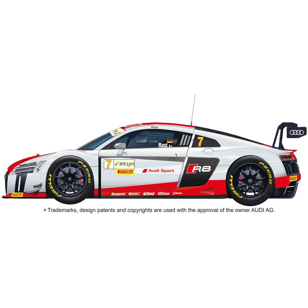 NuNu 24024 1/24 Audi R8 LMS GT3 Macau GP 2015 – Metro Hobbies