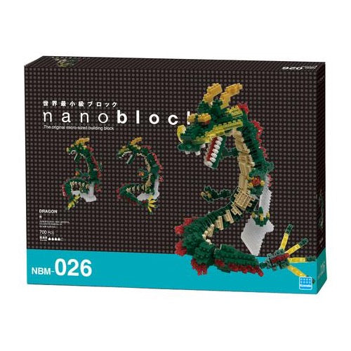 Nanoblock NBM-026 DX Dragon – Metro Hobbies
