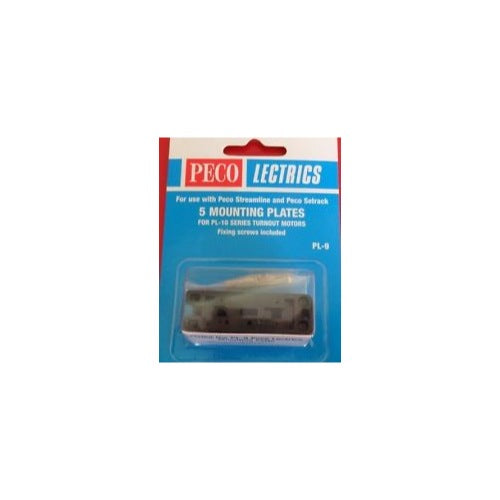 Peco PL9 Mounting Plates (5) – Metro Hobbies
