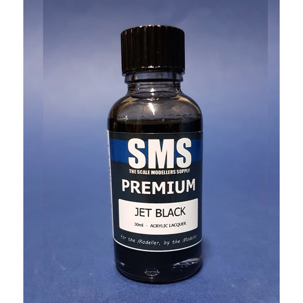 SMS PL30 Premium Acrylic Lacquer Jet Black 30ml – Metro Hobbies