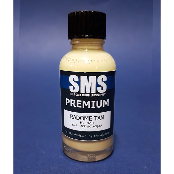 SMS PL76 Premium Acrylic Lacquer Radome Tan 30ml – Metro Hobbies