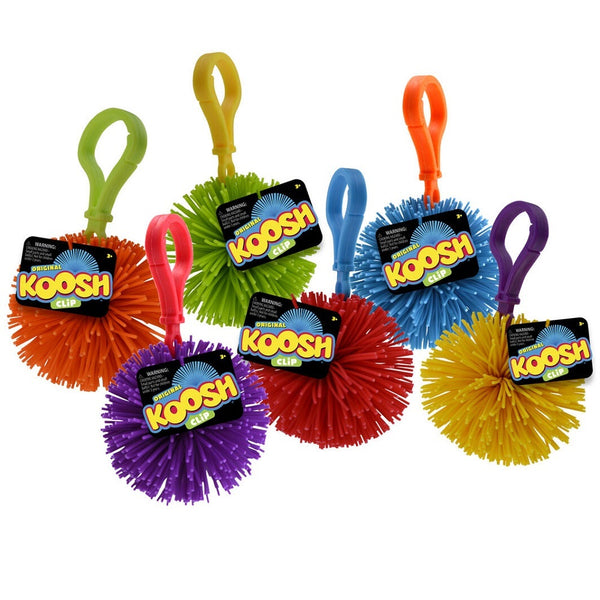 Koosh Clip On Sensory Toy Assorted 1pc – Metro Hobbies