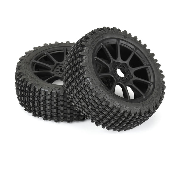 Proline 9074-21 1/8 Gladiator M2 F/R Buggy Tyres Mounted 17mm Black ...