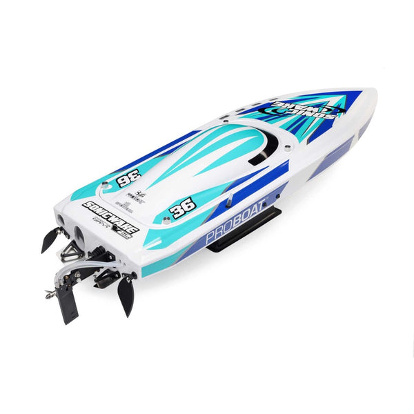 Pro Boat PRB08032V2T2 Sonicwake V2 36inch Self-Righting Brushless Deep ...