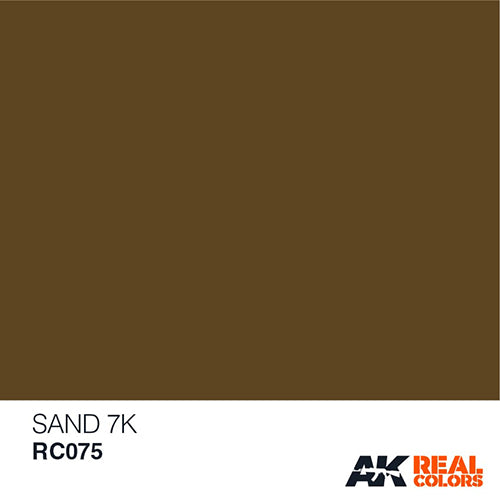 AK Interactive RC075 Real Colors Sand 7K Paint Acrylic Lacquer 10mL ...