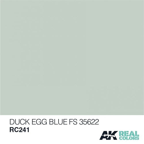 AK Interactive RC241 Real Colors Duck Egg Blue FS 35622 Paint Acrylic ...