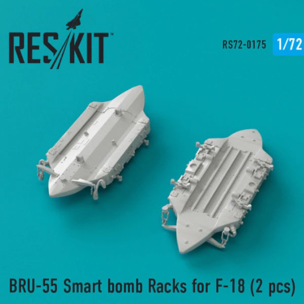 Res/Kit 72-0175 1/72 BRU-55 Smart bomb Racks for F-18 (2 pcs) – Metro ...