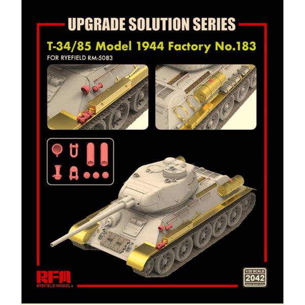 Rye Field Models 2042 1/35 Upgrade Set For 5083 T-34/85 Model 1944 ...
