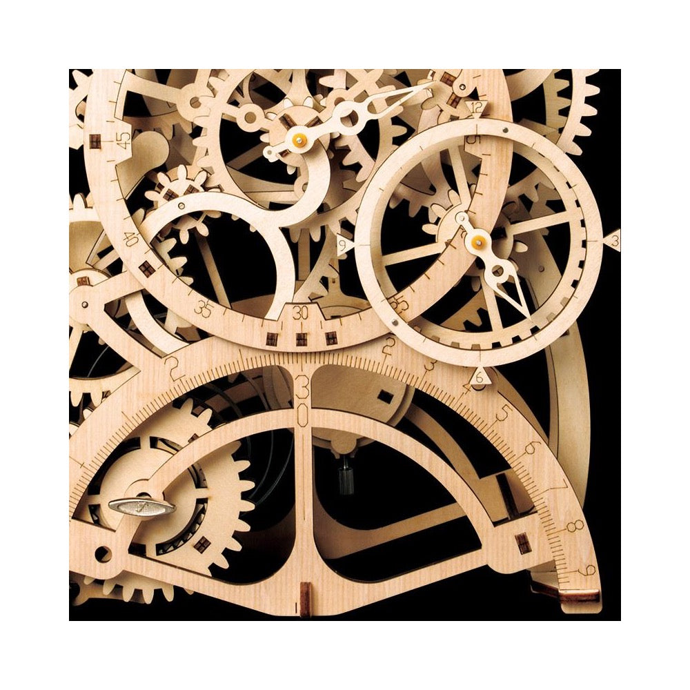 Robotime ROKR Mechanical Models Pendulum Clock – Metro Hobbies