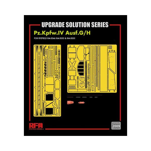Rye Field Models 2009 Upgrade set for 5046 5053 and 5055 Pz.IV Ausf.G/H ...