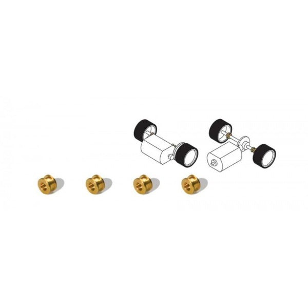 Scalextric C8407 Axle Bearings 3mm 4pk – Metro Hobbies