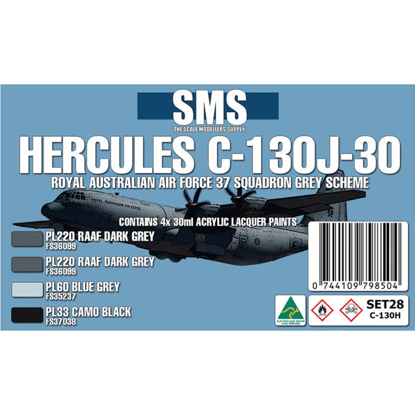 SMS Set28 Hercules C-130J-30 Colour Set Royal Australian Air Force ...