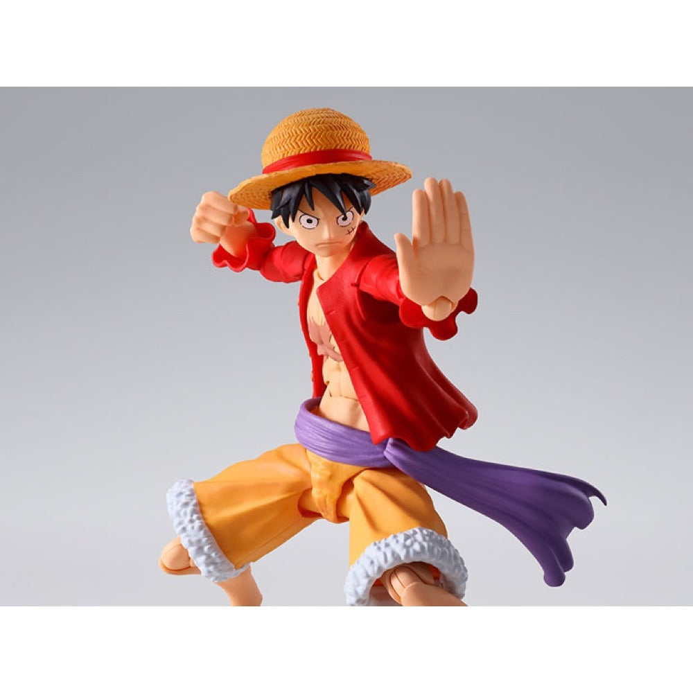 Bandai Tamashii Nations SHF64929L S.H.Figuarts Monkey.D.Luffy The Raid on Onigashima One Piece ...