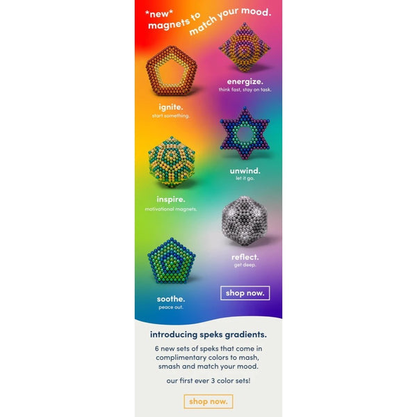 Speks Gradient Reflect Magnetic Fidget Toy – Metro Hobbies