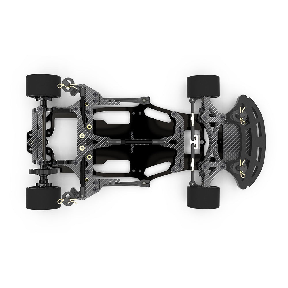 Schumacher ATOM 2 GT12 1/12 Circuit Chassis Kit Steel Chassis S2 Versi ...