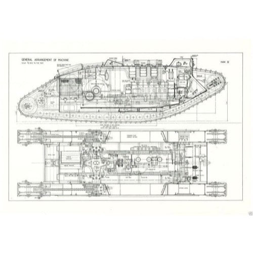 Takom 2076 1/35 WWI Heavy Battle Tank Mk.IV 2in1 W/ Metal Barrels ...