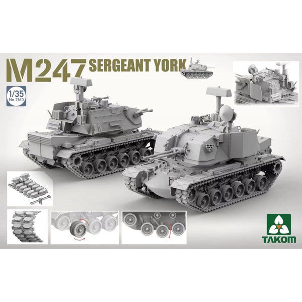 Takom 2160 1/35 M247 Sergeant York – Metro Hobbies