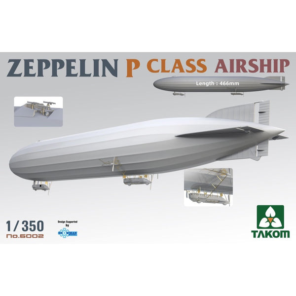 Takom Models 6002 1/350 Zeppelin P Class Airship – Metro Hobbies