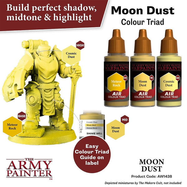 The Army Painter AW1438 Warpaints Air Moon Dust 18ml Acrylic Paint ...