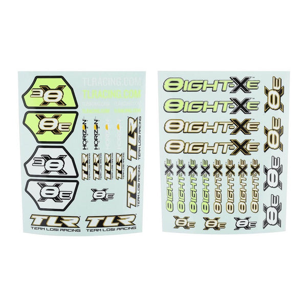 TLR TLR249005 Logo Sheet 8X-E – Metro Hobbies