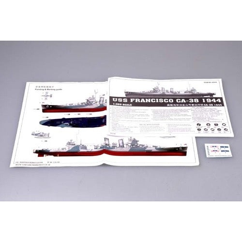 Trumpeter 05310 1/350 USS San Francisco CA-38 1944 – Metro Hobbies