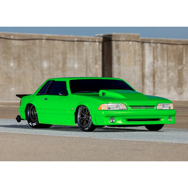 Traxxas 9421G Drag Slash Fox Body Ford Mustang 5.0 Green – Metro Hobbies