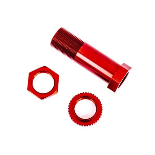 Traxxas 9545R Servo Saver Post and Adjuster Nut and Locknut 6061-T6 ...