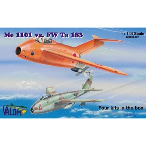 Valom 14401 1/144 Me 1101 vs FW Ta 183 – Metro Hobbies