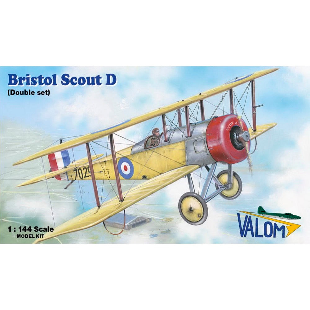 Valom 14424 1/144 Bristol Scout D Double Set – Metro Hobbies