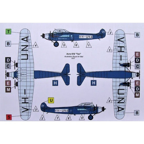 Valom 72039 1/72 Avro 618 Ten – Metro Hobbies