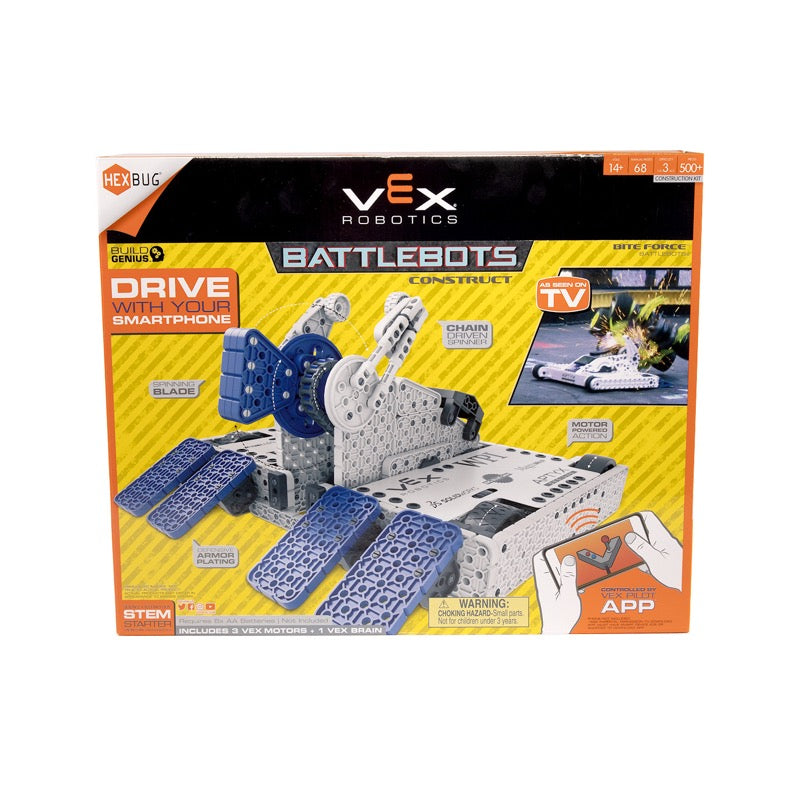 VEX 406-6534 Battlebots Construct Bite Force RC – Metro Hobbies