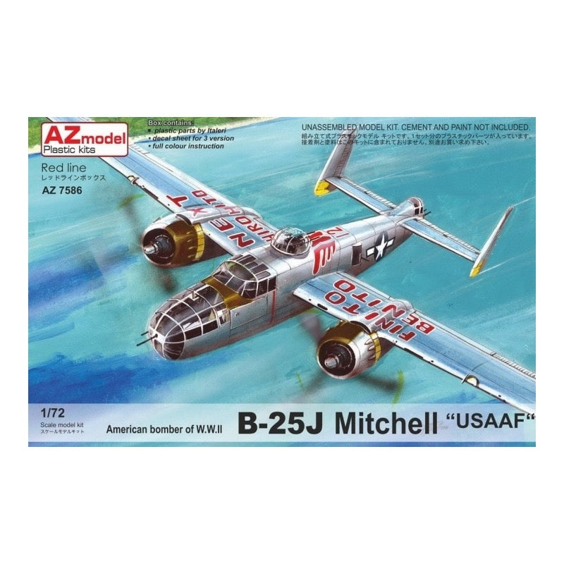 AZ Models 7586 1/72 North-American B-25J Mitchell USAAF – Metro Hobbies