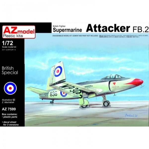 AZ Models 7599 1/72 Supermarine Attacker FB.2 – Metro Hobbies