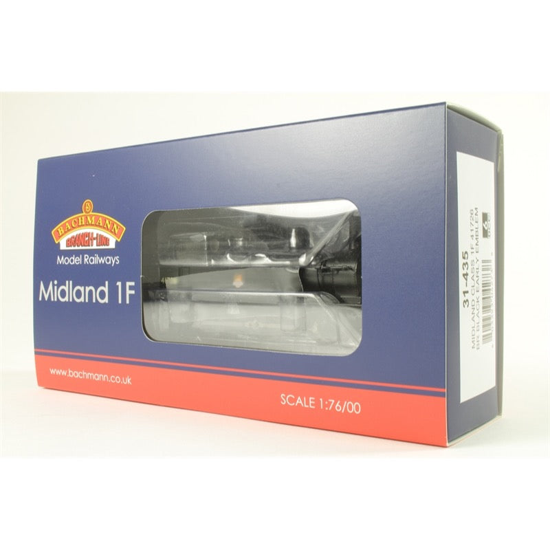 Bachmann 31-435 OO Midland Class 1F 41726 BR Black Early Emblem ...