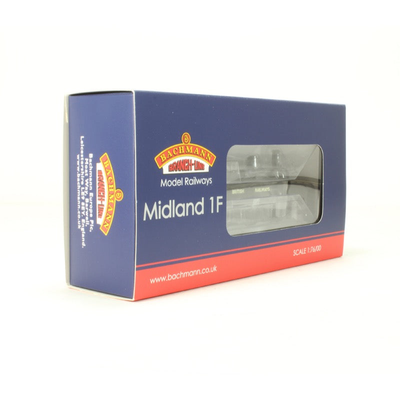 Bachmann 31-434 OO Midland Class 1F 41803 British Railways Black | Buy ...