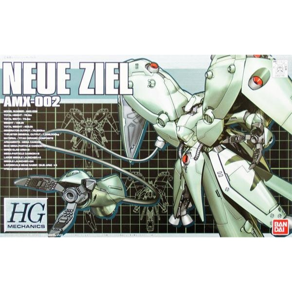 Bandai 0107719 HG 1/550 AMX- 002 Neueziel Gundam 0083 – Metro Hobbies
