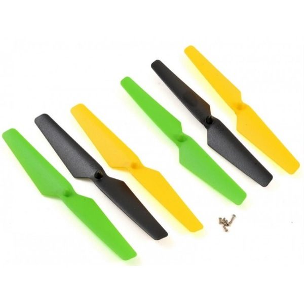 Blade BLH7303 Prop Set, Yellow, Green, Black, Zeyrok (6) – Metro Hobbies