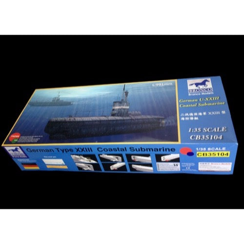 Bronco CB35104 1/35 German Type XXIII U-Boat Coastal Submarine – Metro ...