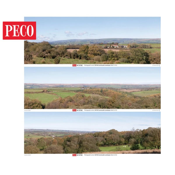 PECO SKP04 Countryside Background – Metro Hobbies