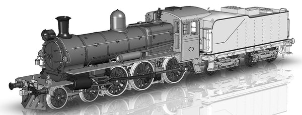 Phoenix Reproductions HO D3 688 Victorian Railways D3 Class Locomotive ...