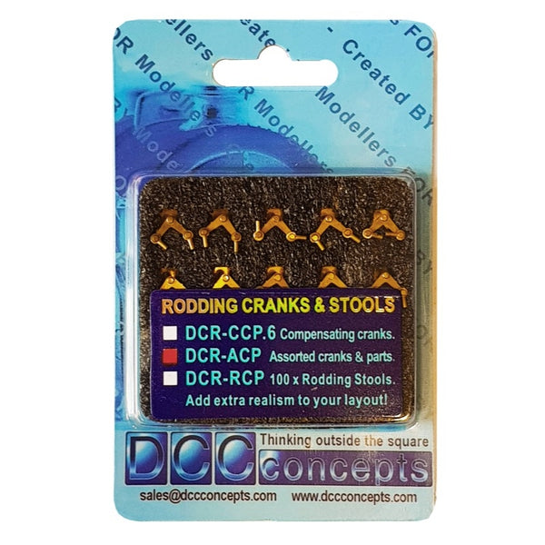 DCC Concepts DCR-ACP Working Point Rodding Assorted Crank Pack – Metro ...