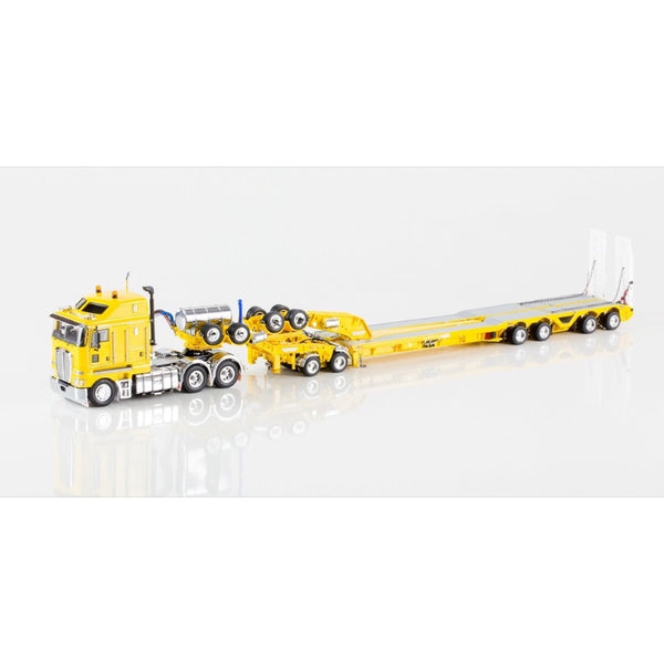 Drake 1/50 Kenworth K200 with 2x8 Dolly and 4x8 Dragline Bucket Trailer ...
